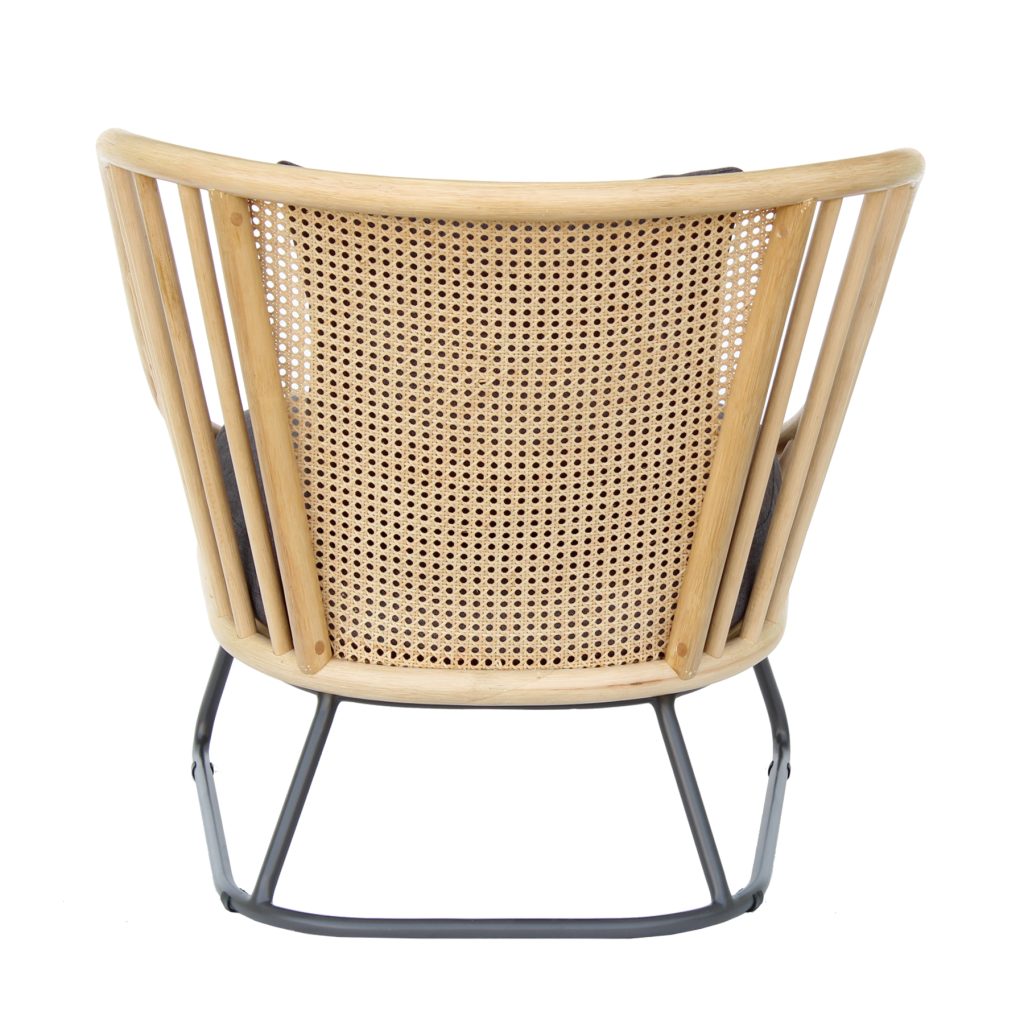 Altona Lounge Chair with Metal Leg - Vinoti