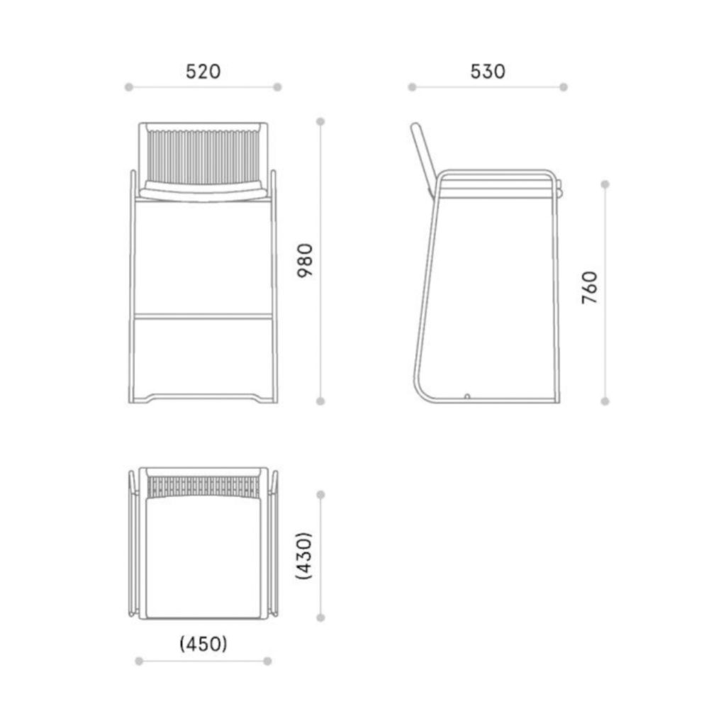 Matala Barstool - Vinoti