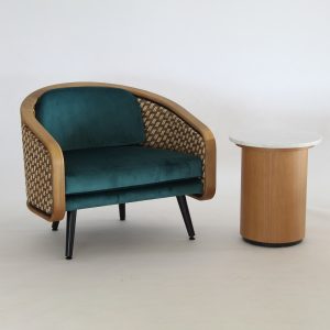 Nitara Lounge Chair with Leg - Vinoti