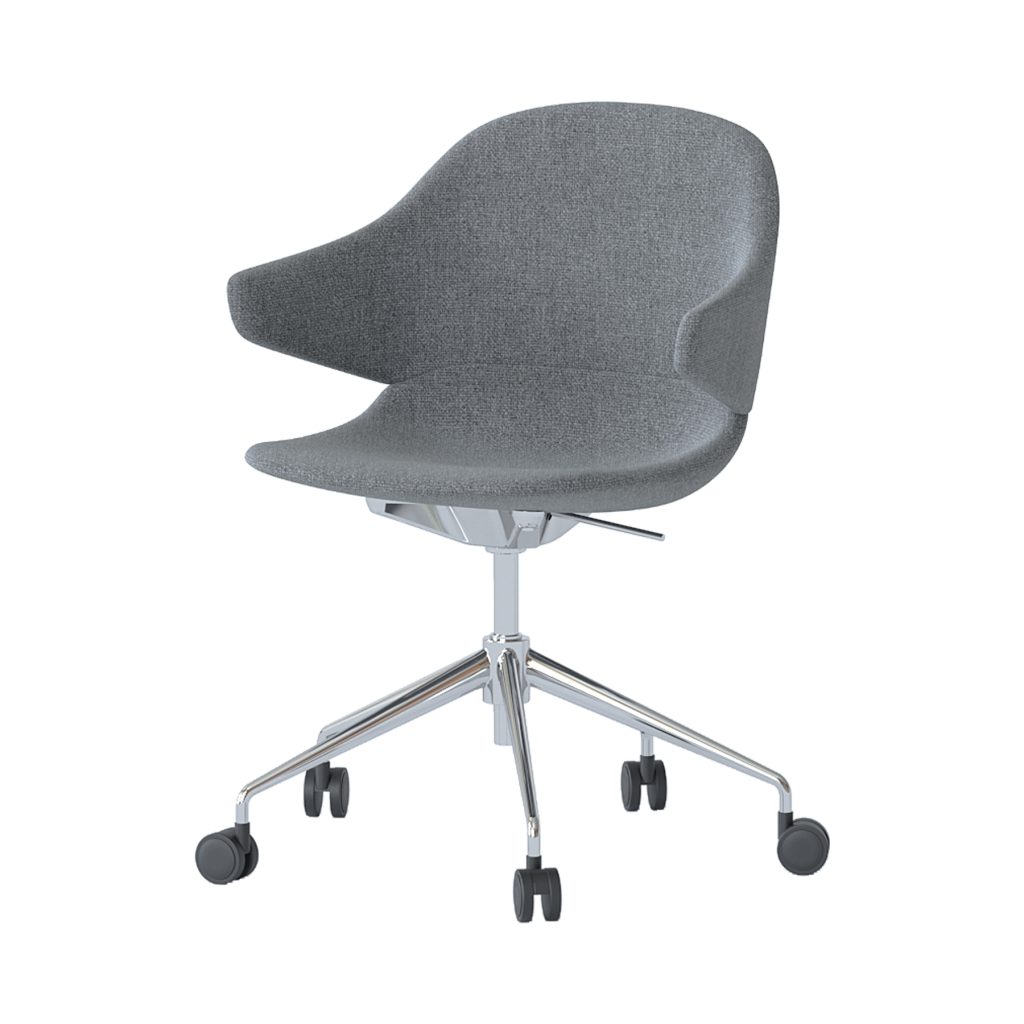 Hug Chair 5 Star Castor With Arm - Vinoti