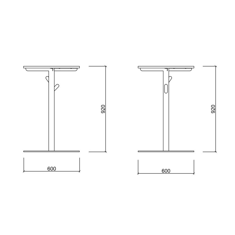 Zoi Bar Table - Vinoti