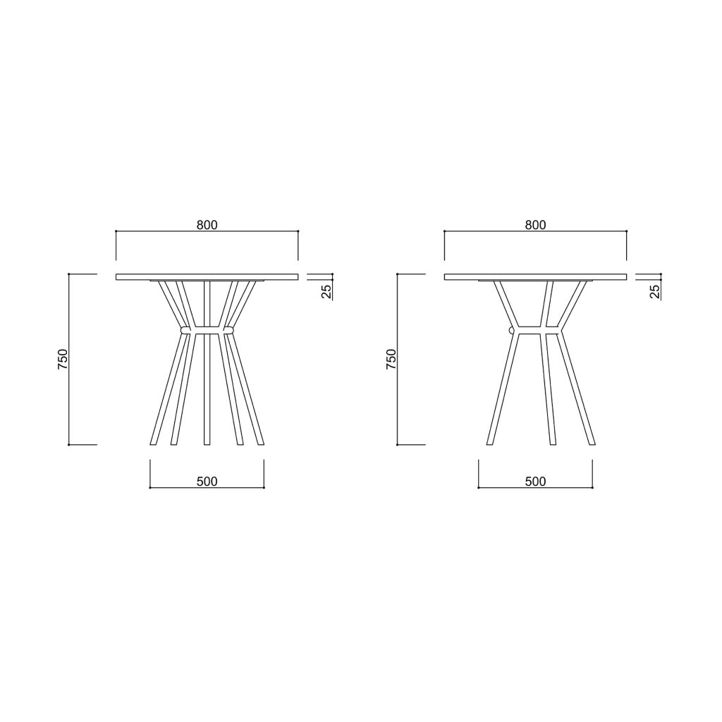 Lola Dining Table - Vinoti