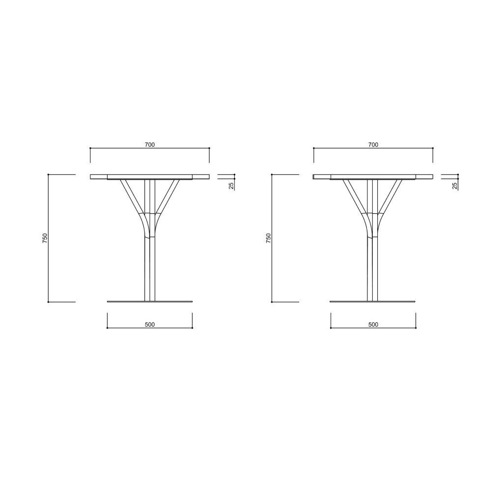 Palma Round Dining Table - Vinoti