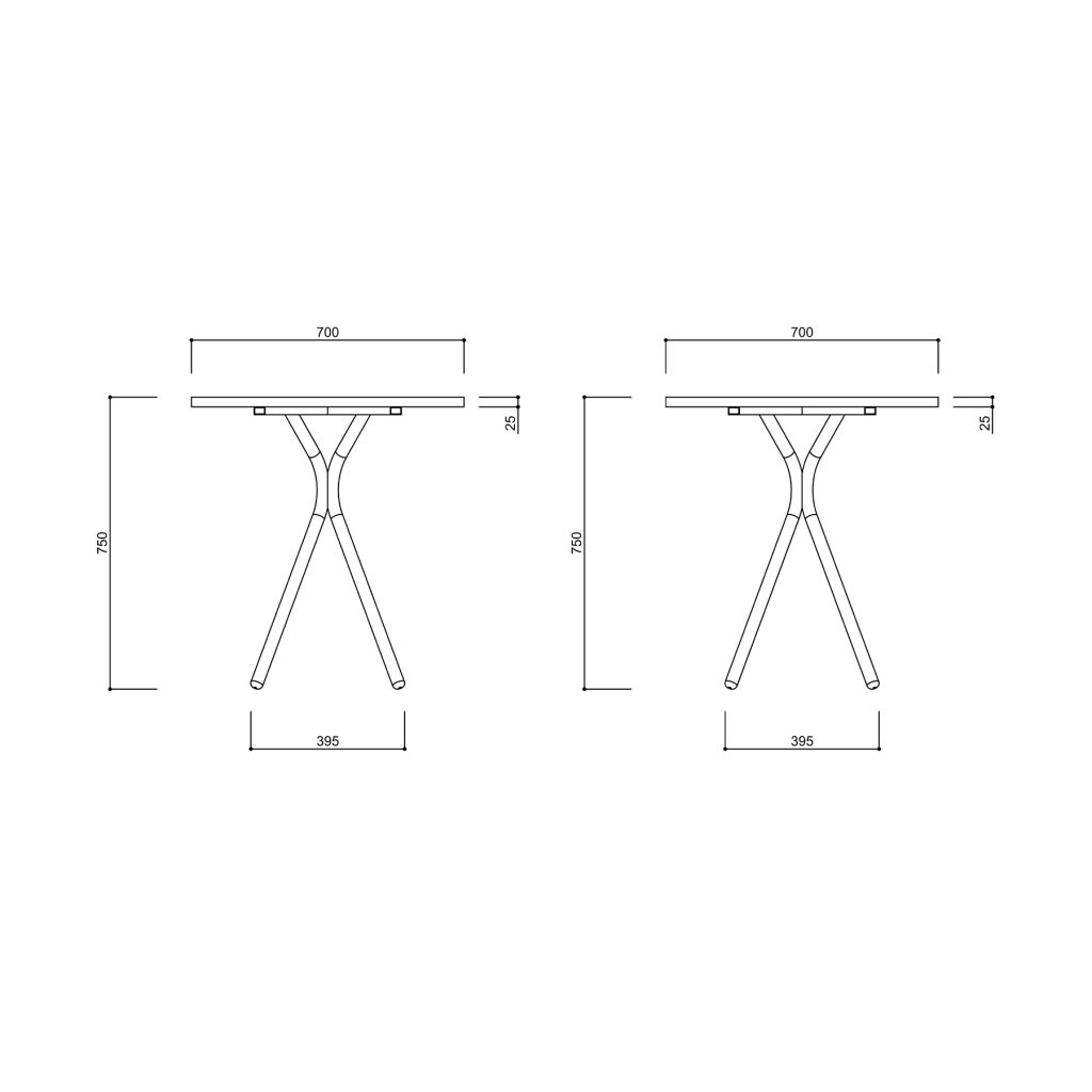 Zora Round Dining Table - Vinoti