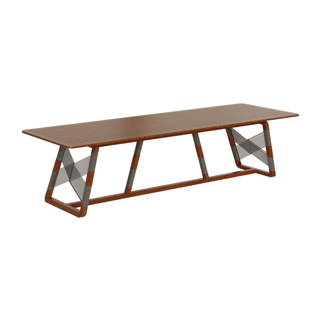 Tukad Outdoor Dining Table – Sundara Series - Vinoti